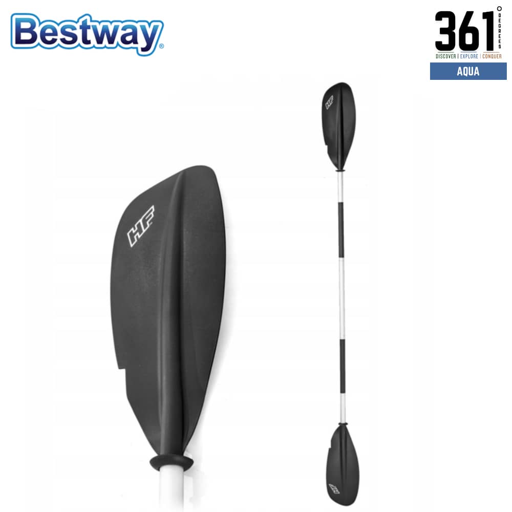 Bestway Hydro-Force Aluminum Adjustable Kayak Paddle | 361 Degrees ...