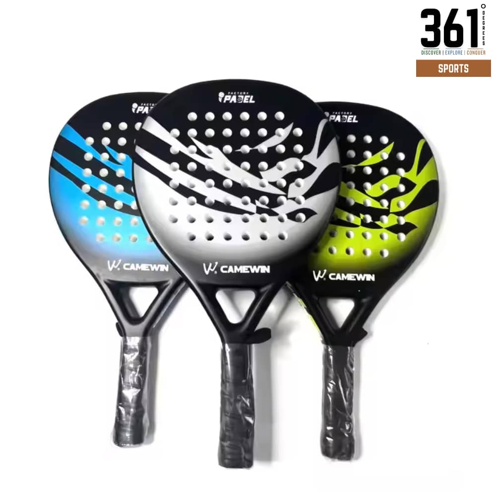 CAMEWIN 50% Carbon Fiber Padel Racket | 361 Degrees Adventure Tanzania